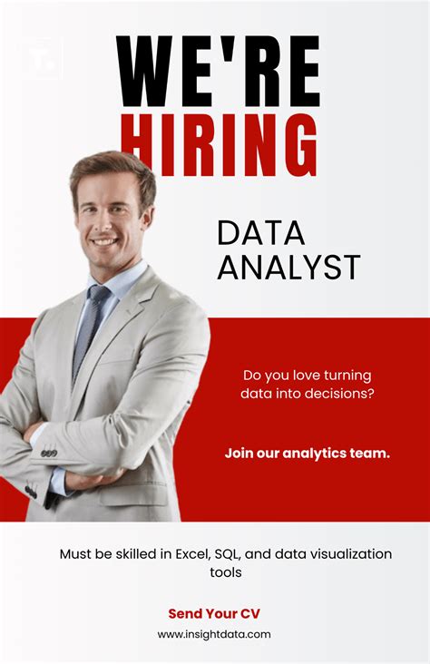 Free We Are Hiring Poster Template To Edit Online