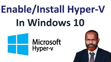 How To Enable Hyper V In Windows 10 Install Youtube