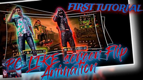 Pc Like Screen Flip Animation On Alight Motion Xml File Link Yaseen