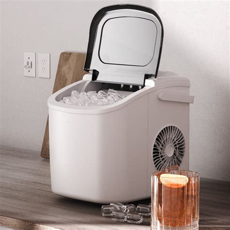 Lecon Ice Maker Portable Automatic Cleaning Home Ice Maker Mini Ice