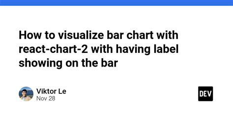 How To Visualize Bar Chart With React Chart 2 Showing Label On The Bar Dev Community