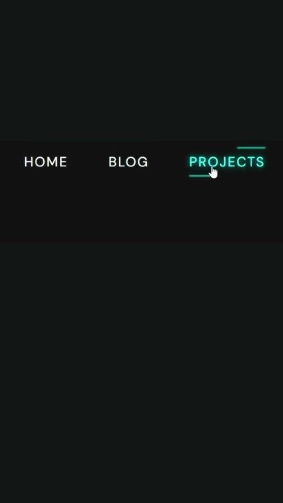 Css Tricks Nav Bar Hover Animation 3 Css Html Webdesign