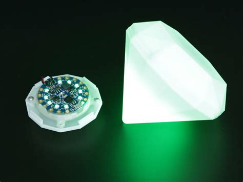 Overview Led Emerald With Circuit Playground Bluefruit Adafruit