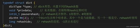 Redis底层数据结构之dictredis Dict Csdn博客