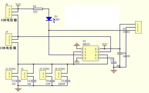 NE555 Duty Cycle Adjustable Pulse Frequency Square Wave Signal