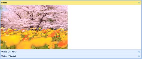 jQuery EasyUIのアコーディオン Accordion を使う Try Lifelog