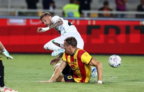 Serie A Lecce Sassuolo 1 1 Krstovic Risponde A Berardi