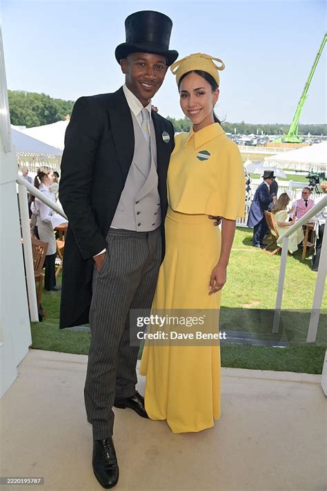 Eric Underwood And Ellie Evelyn Smith Attend The Third Day Of Royal