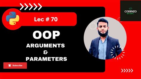 70 Arguments And Parameters In Class Of Oop Python Oop Python