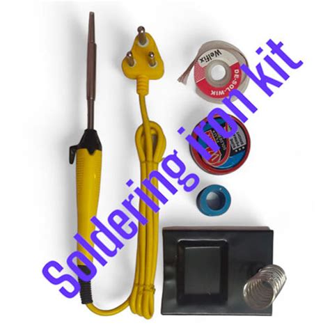 Stainless Steel Soldering Iron Kit At Best Price In Delhi Masteron Electronics
