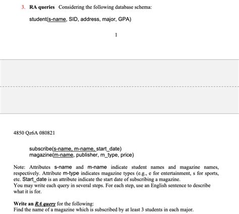 Solved 1 Ra Queries Reconsider The Revised Banking Database