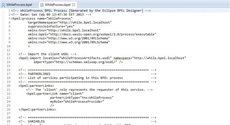 Variable Data Type Browse Button Problem In Eclipse Bpel