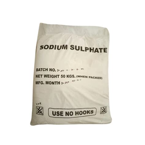 Kg Sodium Sulphate Anhydrous Application Industrial At Best Price In Bharuch Truefficient