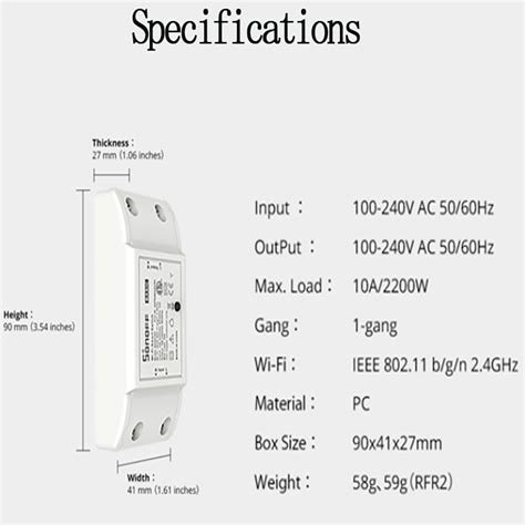 Sonoff Basic R2 Switch Wifi Wireless Diy Module Re Vicedeal
