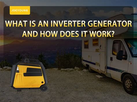 What Is An Inverter Generator And How Does It Work JOEbabe