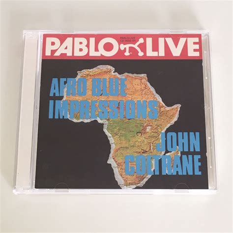 ジャズcd John Coltrane Afro Blue Impressions” Pablo Live 西ドイツ初期盤ジャズ一般
