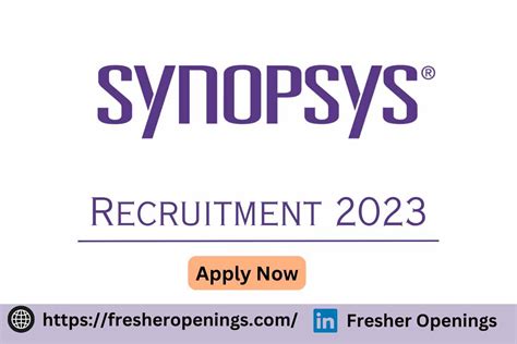 Synopsys Hiring 2023 Hiring For Intern Technical Engineering