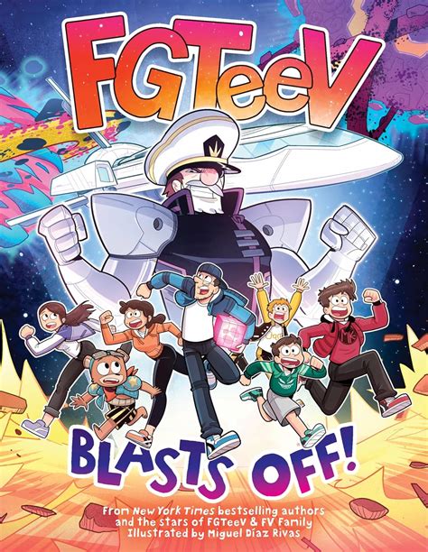 Fgteev Blasts Off A Graphic Novel Fgteev Rivas Miguel Díaz