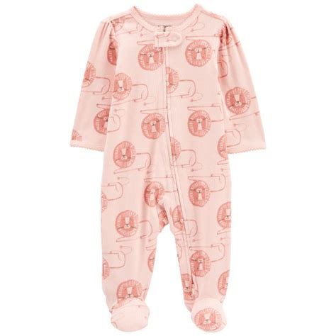 Carters Pijama 1pc Cpie Térmico Leon Nb Niña