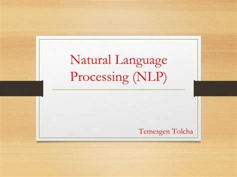 The Power Of Natural Language Processing In Ai And Ml Pdf