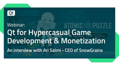 Mark Lania On Linkedin Webinar Qt For Hypercasual Game Development