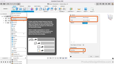 How To Create And Use Global Parameters In Fusion 360 Product Design