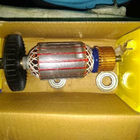 Jual Armature Mt240 Angker Rotor Cut Off Maktek Shopee Indonesia