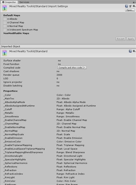 Using Mrtk Standard Shader Results In Pink Materials Issue Microsoft