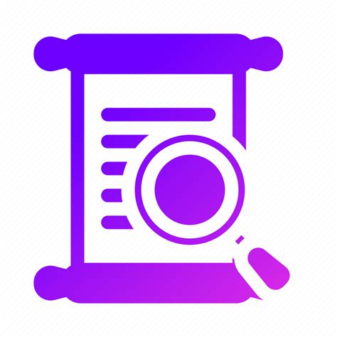 Scroll File Search Document Ancient Icon Download On Iconfinder