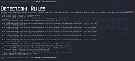 Bug Savedquery Rule Type Not Supported By Detection Rules Cli · Issue 3192 · Elastic