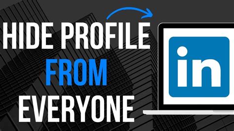 How To Hide Linkedin Profile From Everyone 2023 Youtube