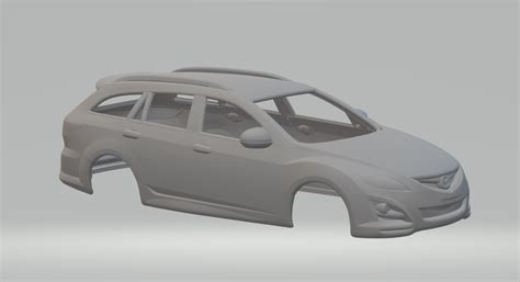 Archivo Stl Mazda 6・modelo De Impresora 3d Para Descargar・cults
