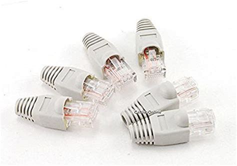 Getuscart Cablesonline 6 Pack 10100 Ethernet Loopback Plug Pinout 1
