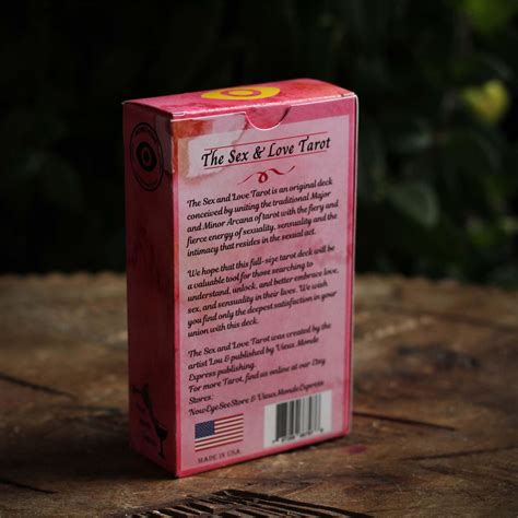 Sex And Love Tarot Deck The Elemental Shop