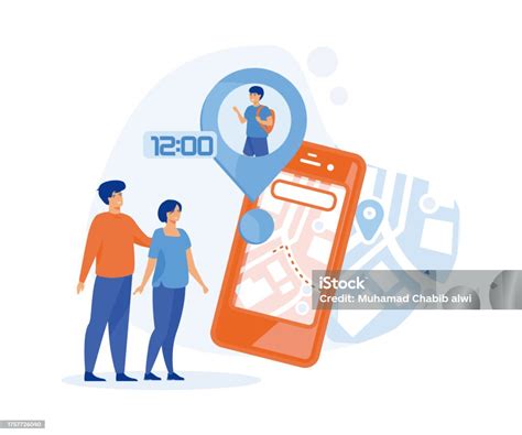 어린이 실시간 위치를 위한 자녀 보호 앱 부모는 지리적 위치 추적 응용 프로그램으로 스마트 폰을 통해 자녀의 위치를