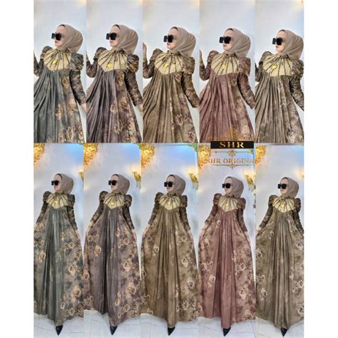 Jual Shr New Ready Gamis Princess Inces Ratu Mutiara By Shr Ori Gamis Lebaran Shopee Indonesia