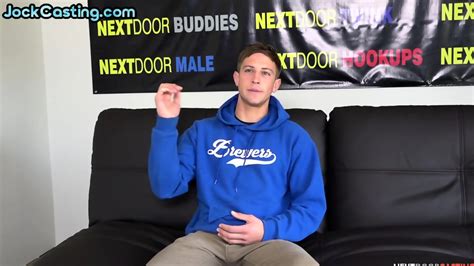 Solo Jock Enjoys Stroking His Dick While Watching Porn