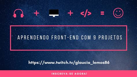 GitHub glaucia86 livecoding frontend projects Repositório