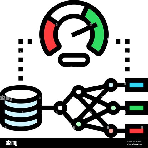 Model Accuracy Gauge Machine Learning Color Icon Vector Illustration Stock Vector Image And Art