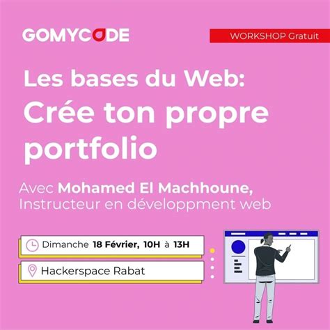 mohamed el machhoune on linkedin webdevelopment workshop portfoliobuilding html css