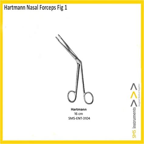 Hartmann Nasal Dressing Forceps Rhinology Rhinoplasty Instruments