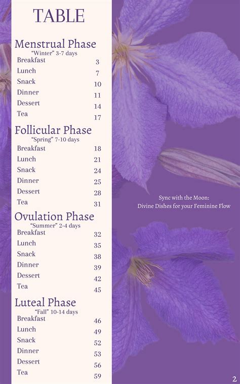 The Cycle Syncing Cookbook A Simple Cookbook To Help You Balance Your