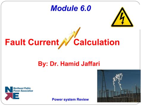 Fault Current Calculation Power System Analysis