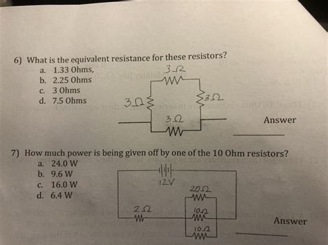 Solved Please Help With These Two Multiple Choice Physics