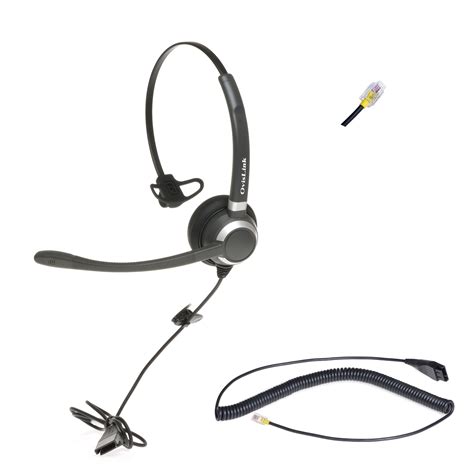 Ovislink Call Center Headset Compatible With Cisco Desktop Phones Comes With Quick Disconnect