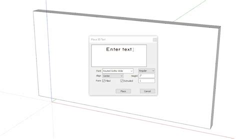 3d Text Not Working Properly Sketchup Sketchup Community