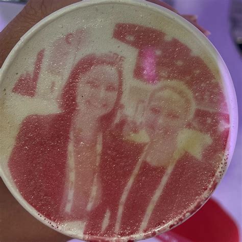 Brie Kelman On Linkedin This Coffee Topper From Exxonmobils Booth Is