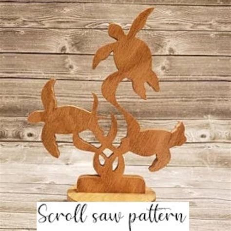 Sea Turtle Scroll Saw Pattern Etsy