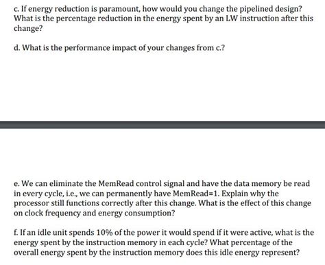 This Exercise Explores Energy Efficiency And Its