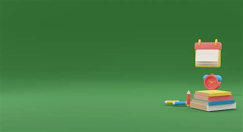 3d 렌더링 학용품 학교로 돌아 가기 학생 배낭과 책 3d 일러스트레이션 3차원 형태에 대한 스톡 사진 및 기타 이미지 3